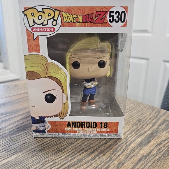 Funko | Other | Funko Pop Dragon Ball Z Android 8 Figure | Poshmark